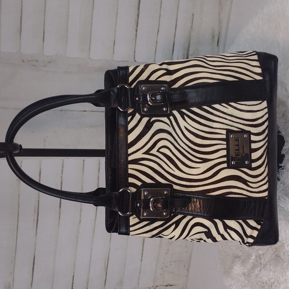 Pelle Studio | Bags | Pelle Studio Leather Pony Hair Zebra Bag 1 X 14 X ...